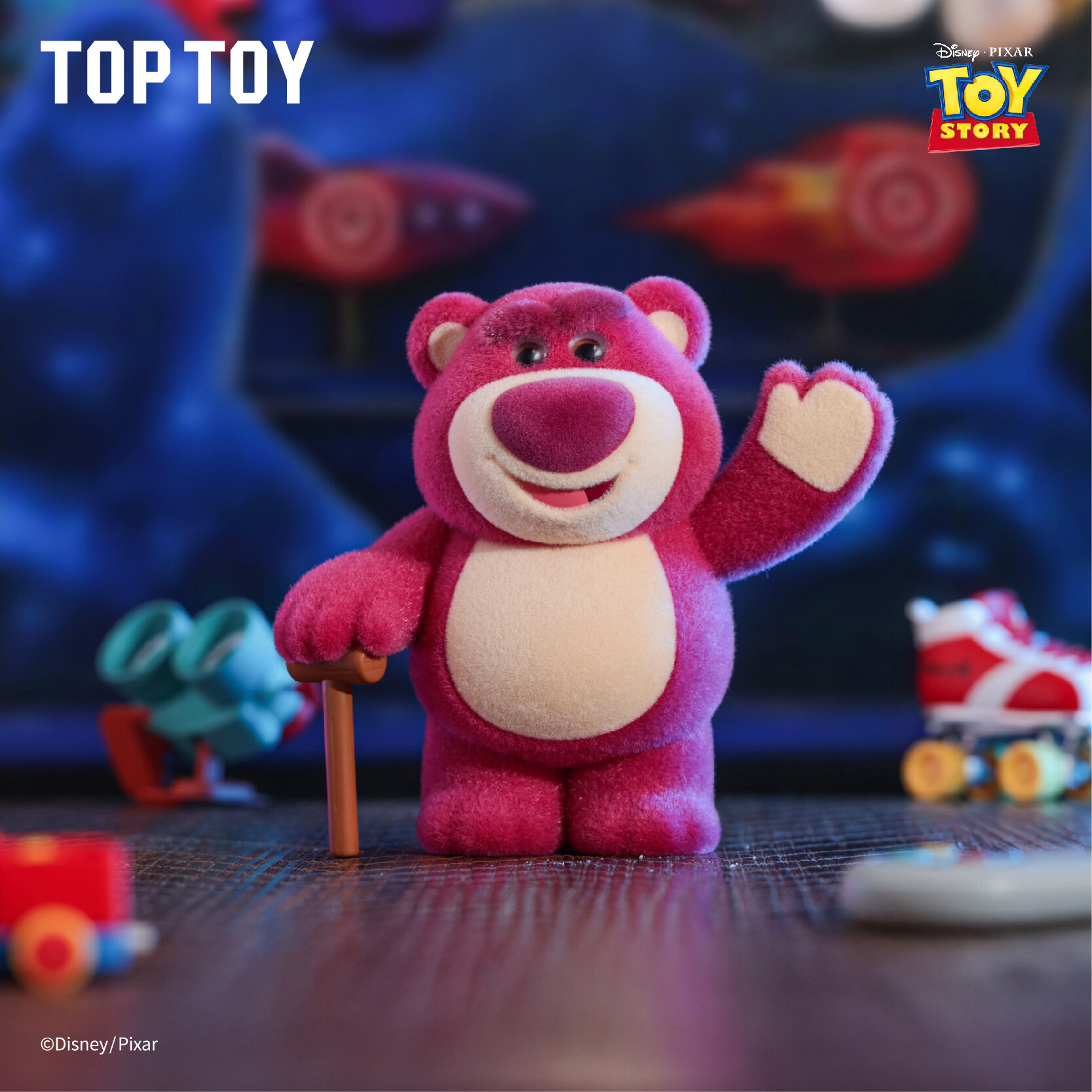 Набор игрушек унисекс TOP TOY x Disney, История игрушек (Вуди, Базз Лайтер, Рекс, Инопланетянин, Слинки, Пастушка, Лотсо)