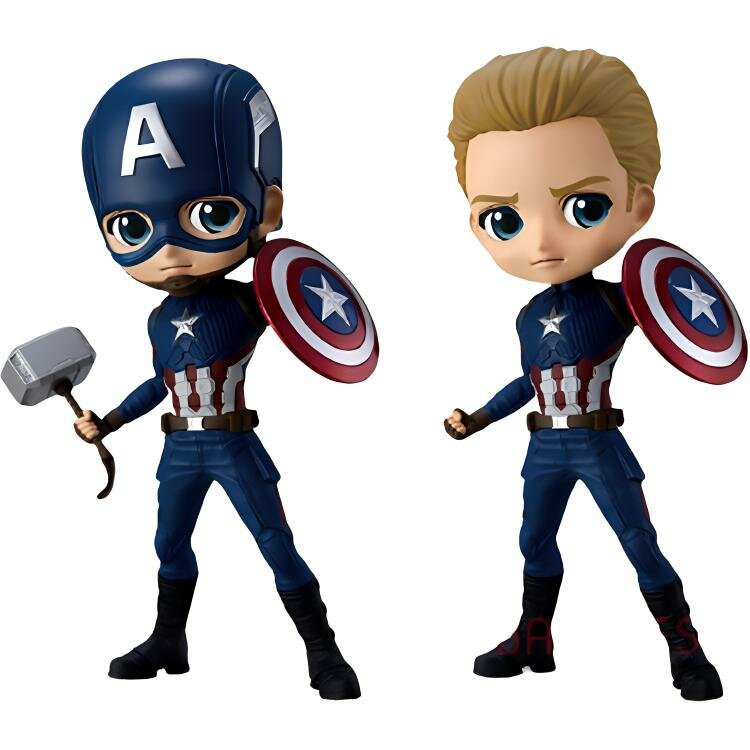 Фигурка коллекционная BANPRESTO Captain America Qposket MARVEL
