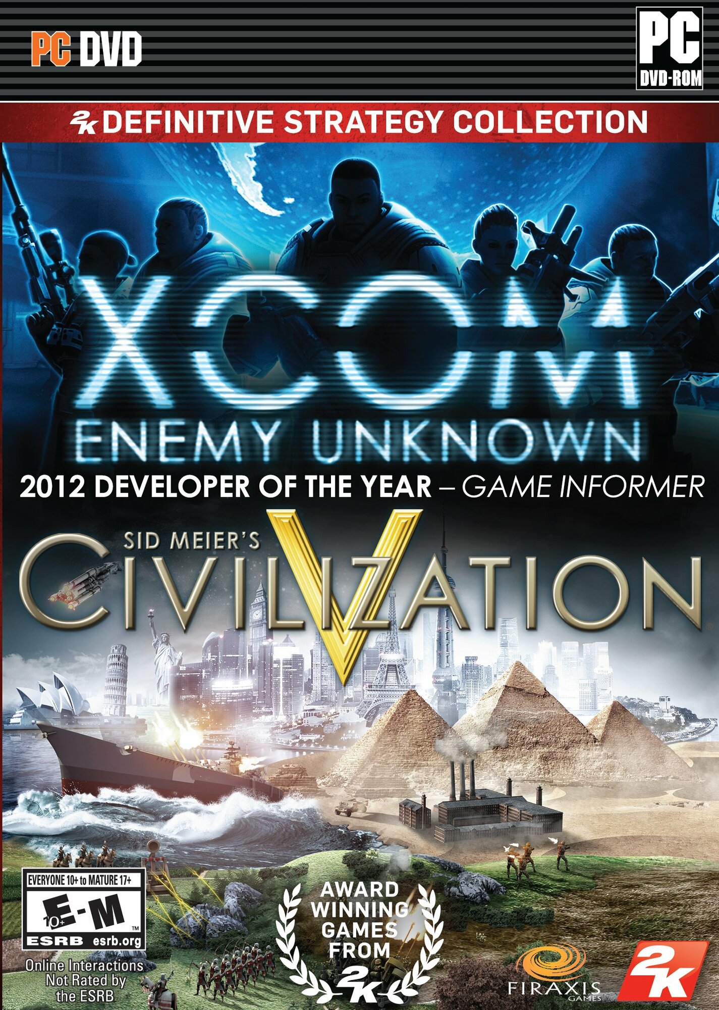 2K Definitive Strategy Collection, Все страны