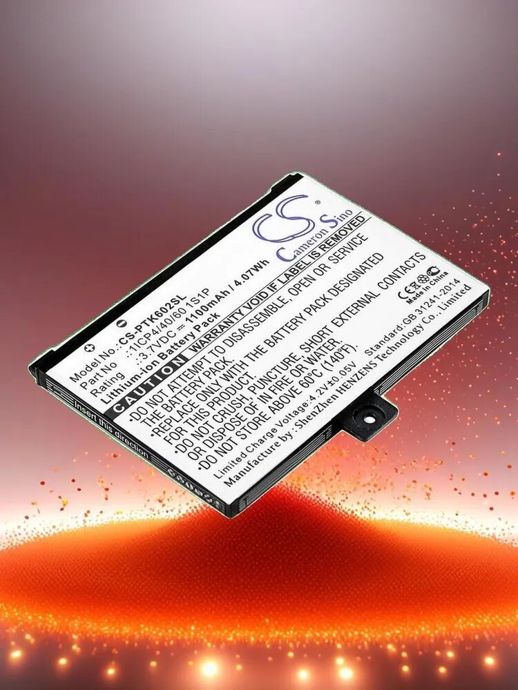 Aккумулятор применяемый Pocketbook 1ICP4/40/60 1S1P Pro 602, 603, 612, 902 903 920 920. W 912 26.8g 51.8g