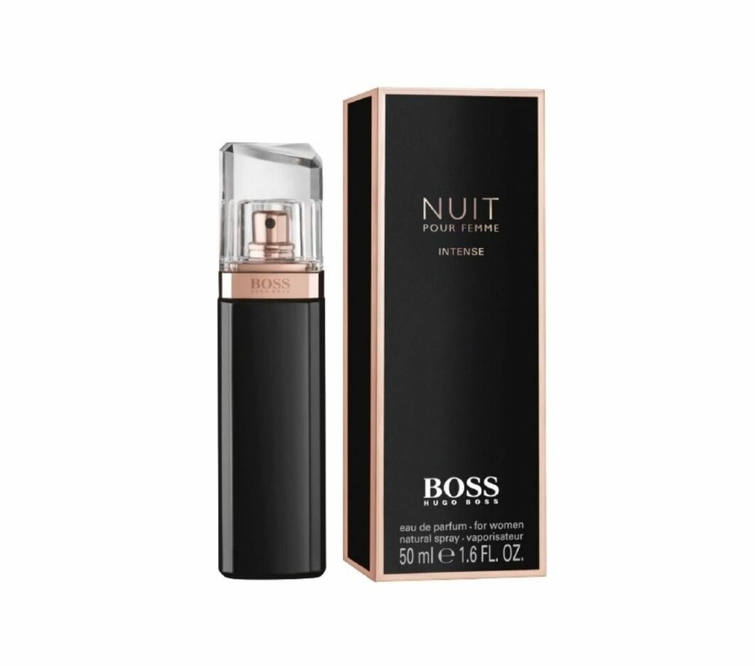 Парфюмерная вода Hugo Boss Nuit Intense 50 мл, цветочный женский аромат