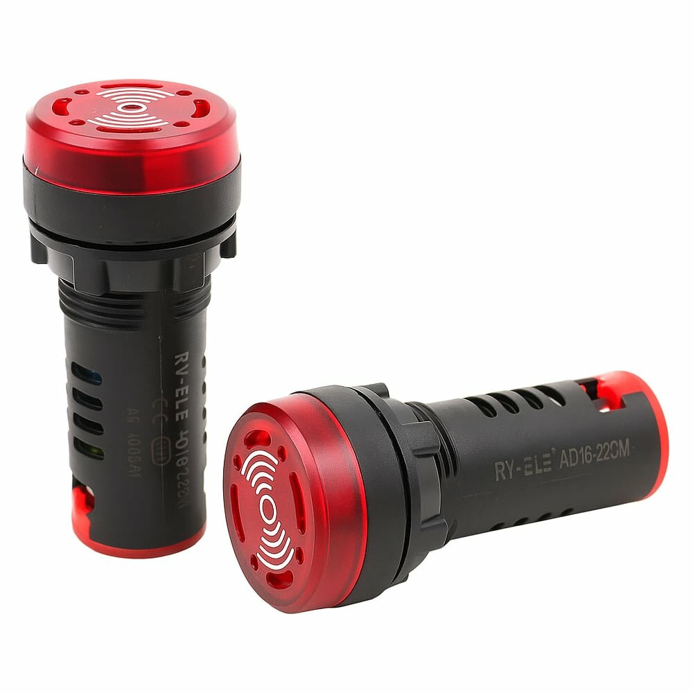 Зуммер с подсветкой CONTA TAD16-22SM/24V-3, 24V FLASH BEEP, 22 ММ (упак 3 шт) 00-00013689