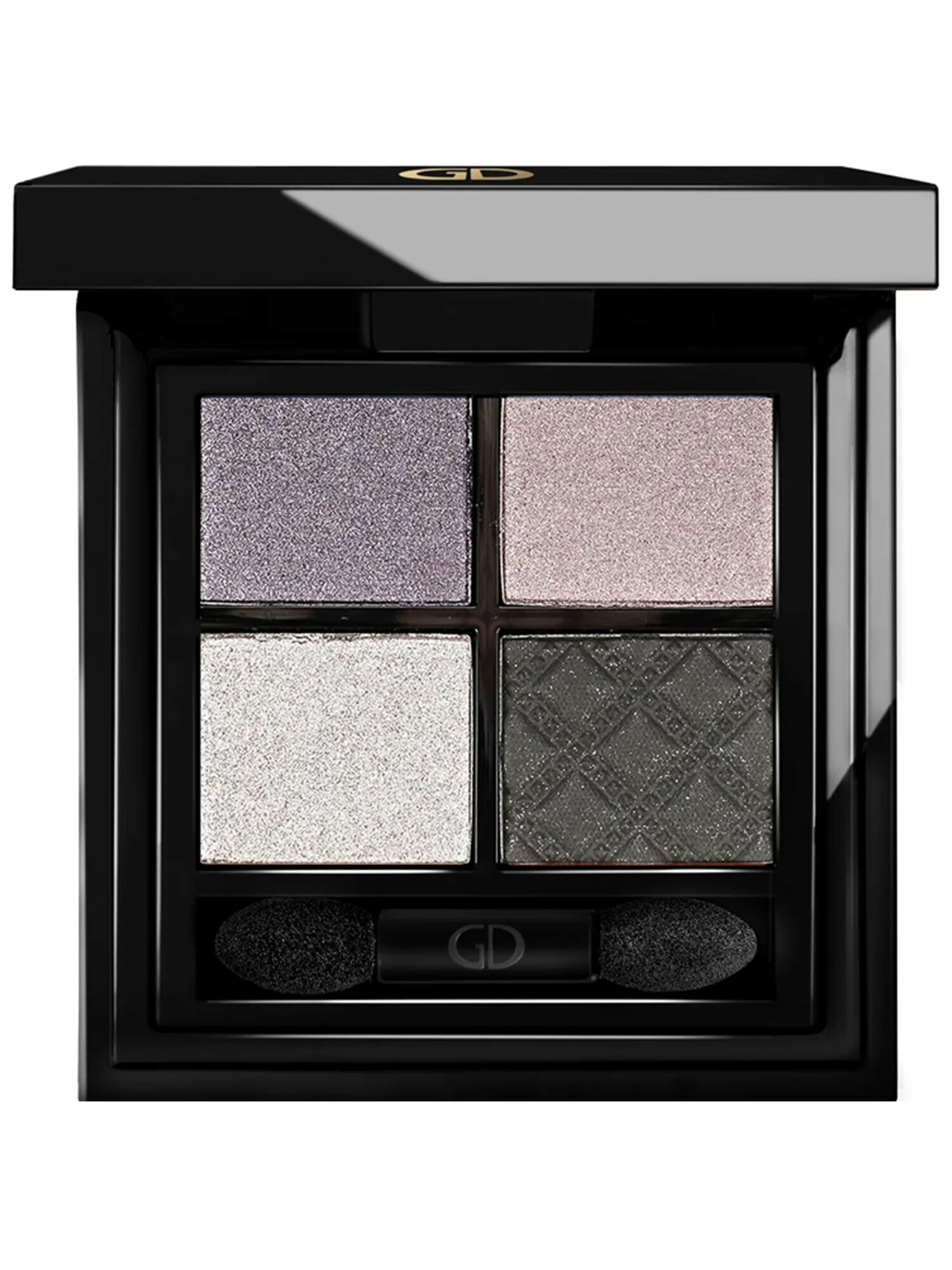 GA-DE Четырехцветные тени для век Idyllic Soft Satin (31 Violet Smoke)