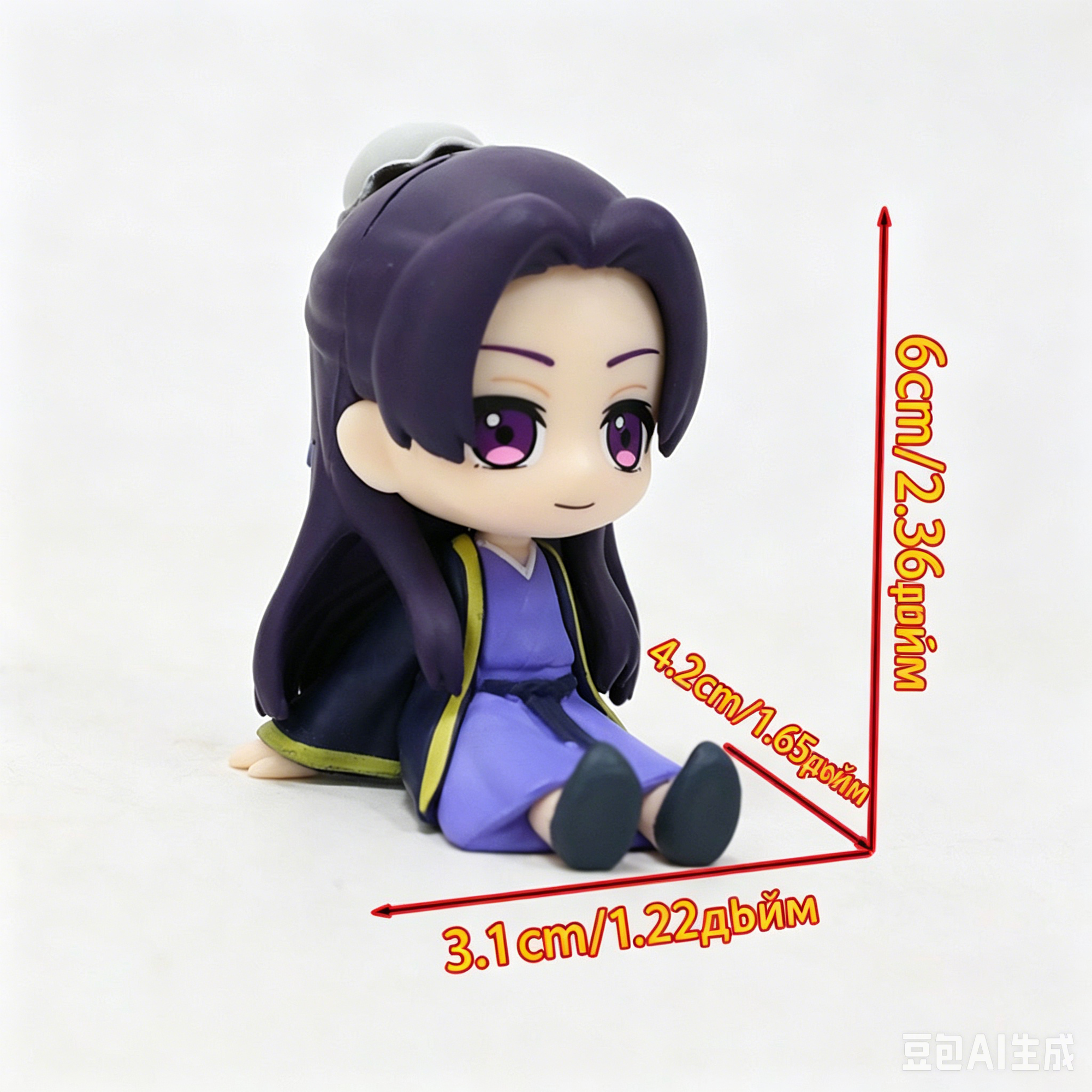 Аниме фигурка Монолог фармацевта Maomao 17cm Игрушки 2288Q Сидеть на рабочем столе глиняная фигурка