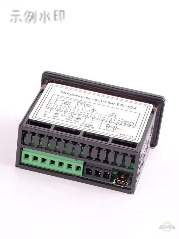 Контроллер ETC-974 12-24V 2 датчика для холодильных витрин и камер — фото 1