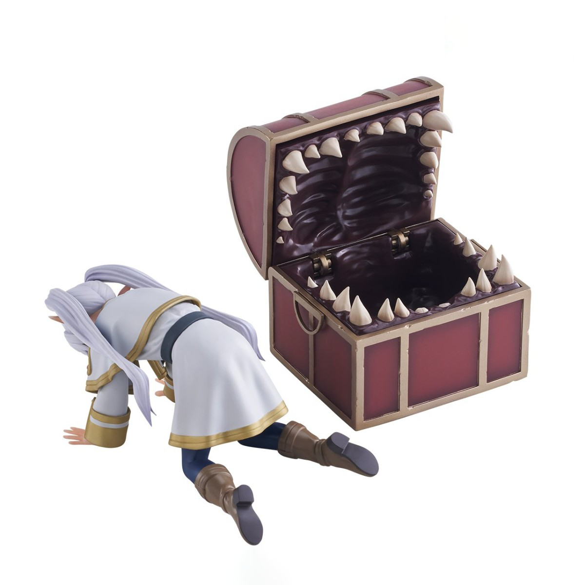 Фигурка унисекс SEGA Frieren Beyond Journey's End, Frieren in The Chest Monster, Reissued Version