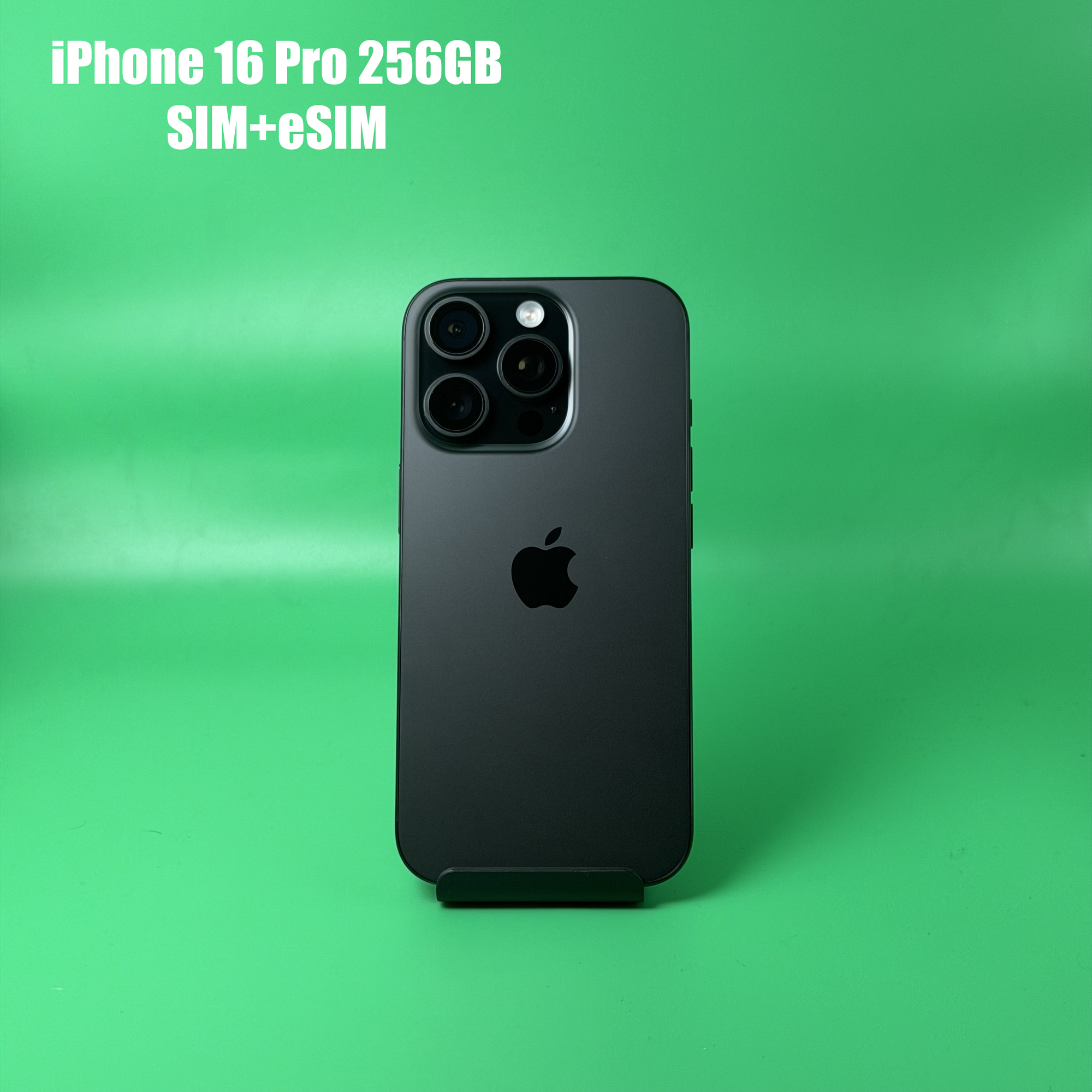 Смартфон Apple iPhone 16 Pro 256 ГБ, Dual: nano SIM + eSIM, Black Titanium