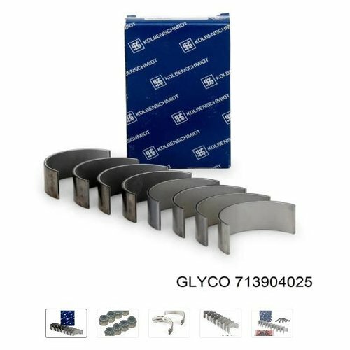 Вкладыши шатунные 0.25 (1) Audi A Glyco 713904025