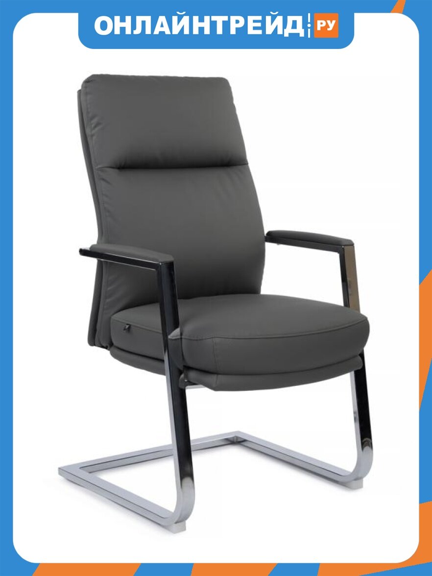 Кресло Riva Chair Леон-СФ RCH D916 Серый