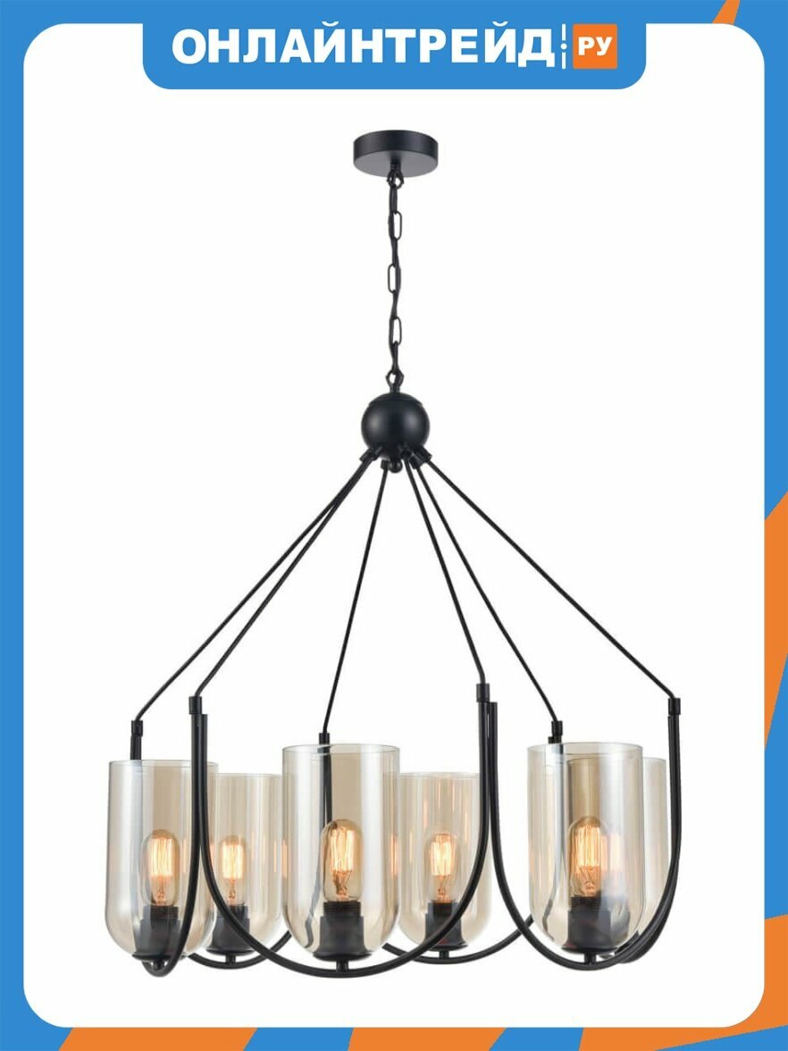Подвесная люстра Vele Luce Fiamma VL5812P06