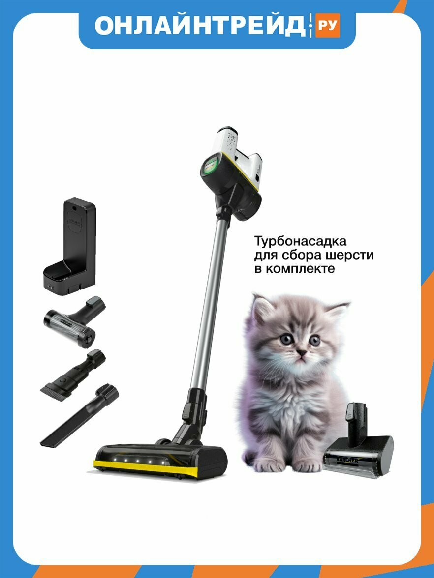 Пылесос Karcher VC 6 Cordless ourFamily Pet