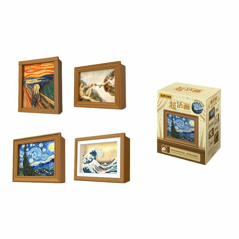 Модель 52TOYS Magpie Collection, Super Lively Art Mystery Boxes, Single Mystery Box (Random Pick)