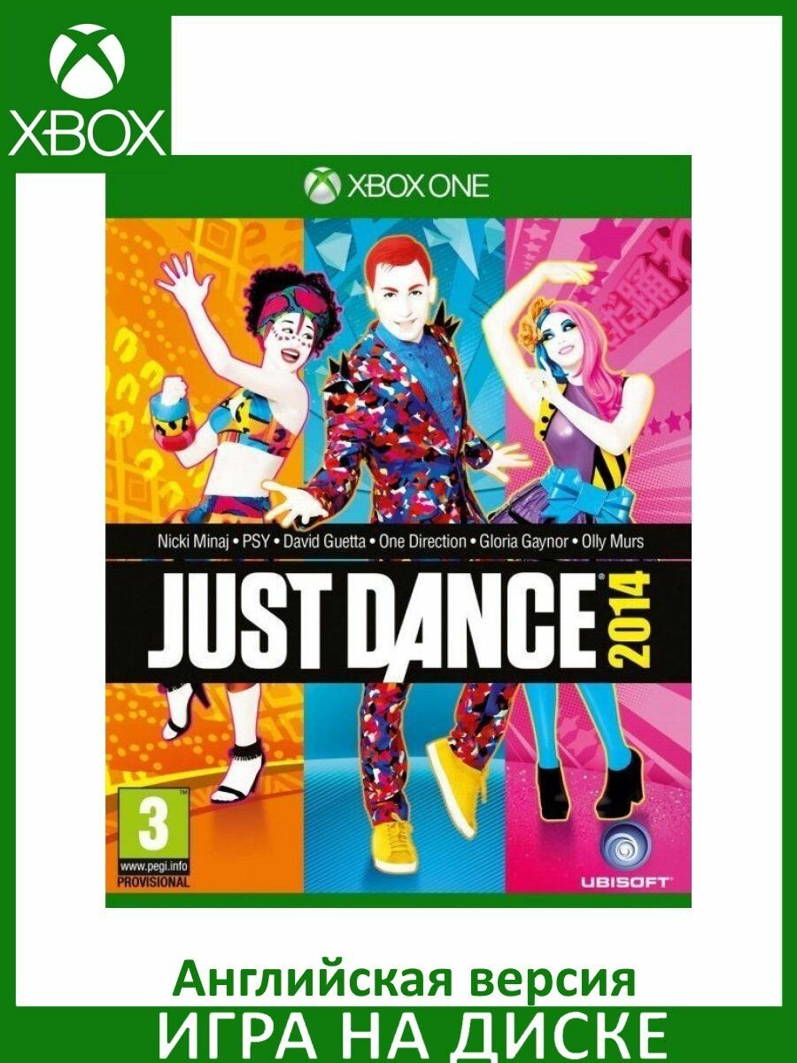 Игра Just Dance 2014 для Kinect Xbox One Диск на Xbox One Английская версия