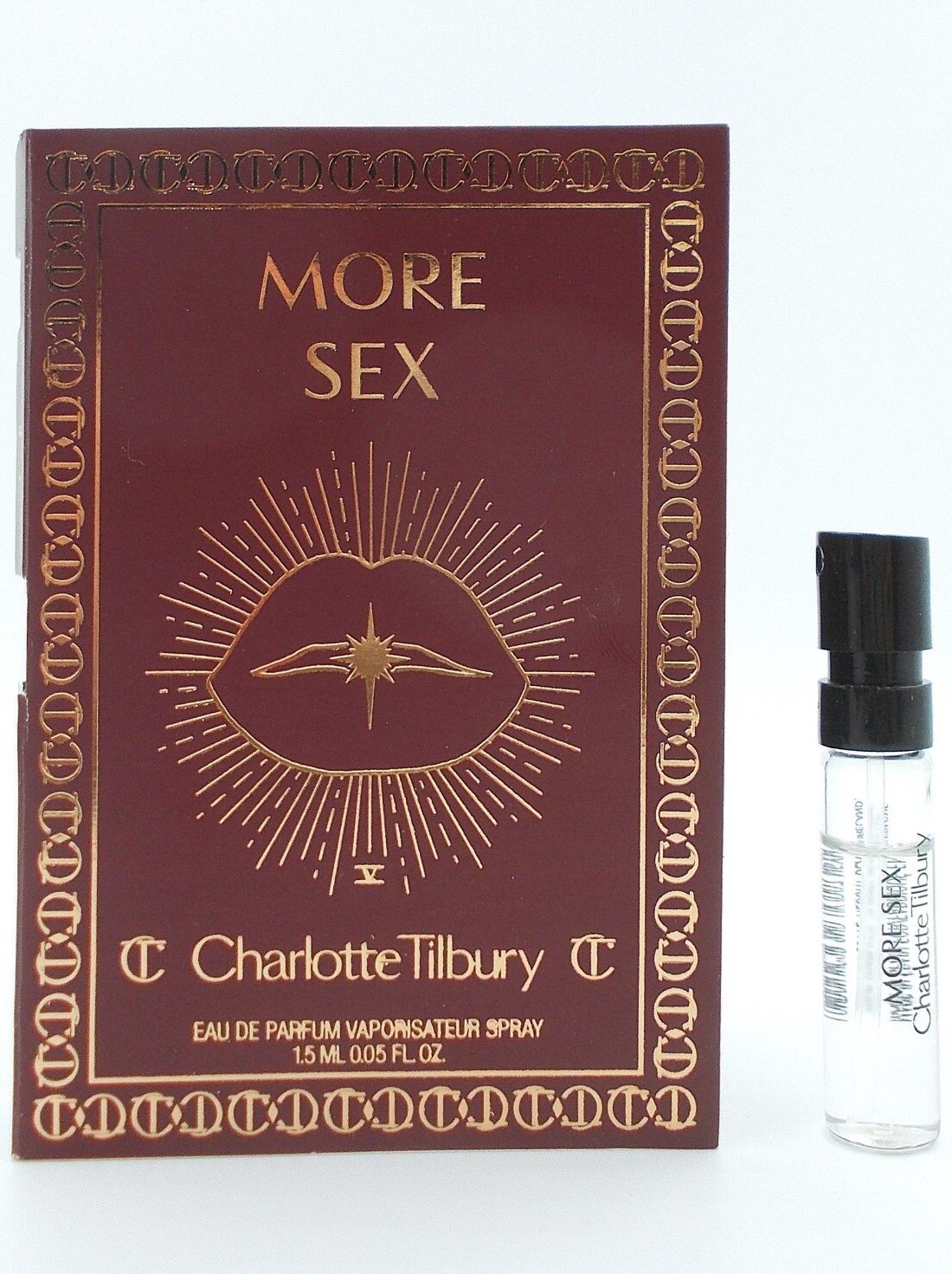 Парфюмерная вода мужская женская унисекс Charlotte Tilbury MORE SEX 1,5мл (edP - eau de Parfum)