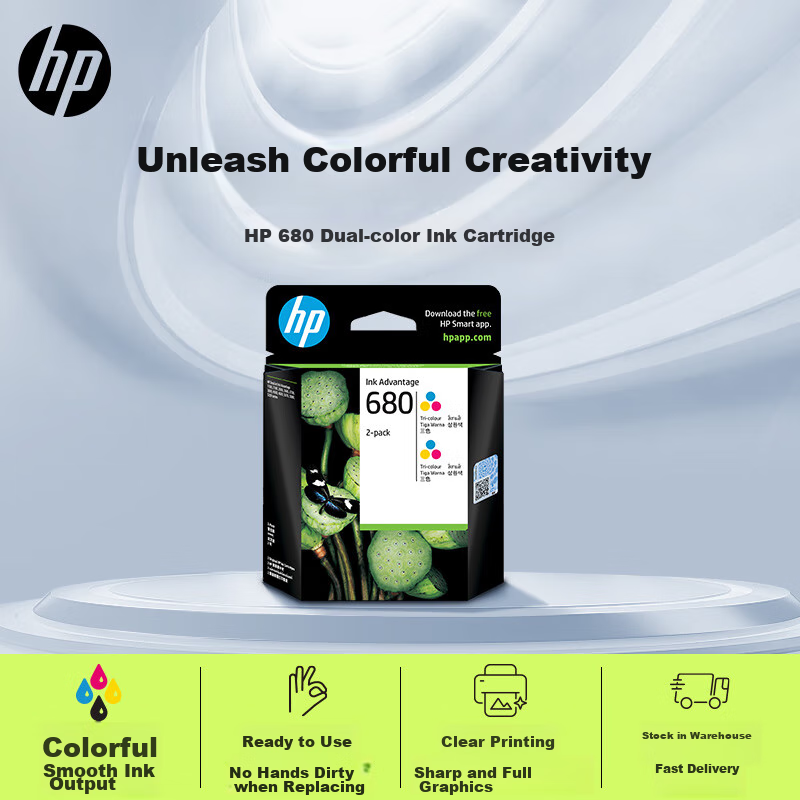 HP оригинальные цветные двойные картриджи для принтеров HP 2138 2677 3636 3638 3838 3776 3777 3778 4678 5078 5088