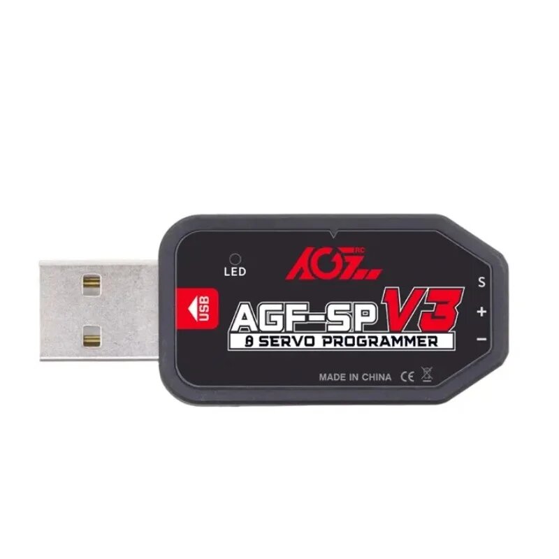Программатор USB-карты AGF-SPV3 для программируемых сервоприводов AGFRC, функция AGF SERVOS, иконка ASS