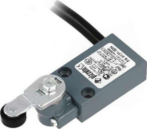 Позиционный выключатель PIZZATO FA 4131-3DN со встроенным кабелем с роликовым рычагом, 1 шт