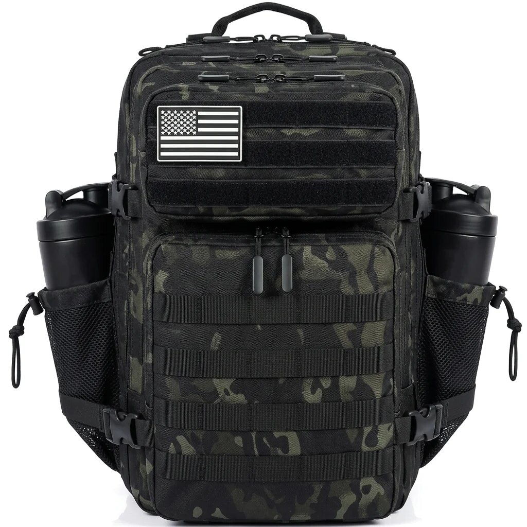 Тактический рюкзак Black CP 25-45л, унисекс