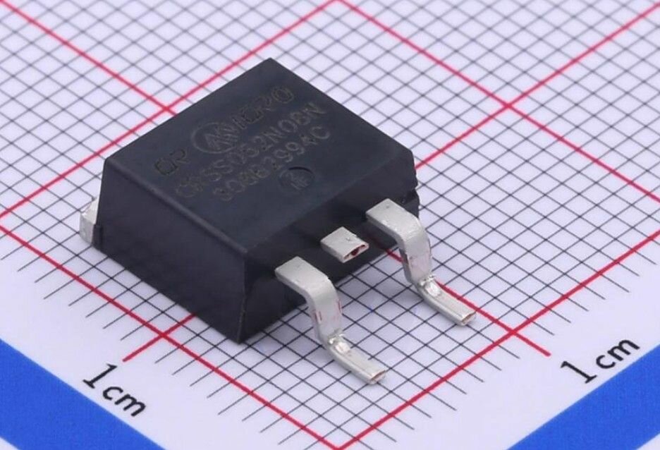 МОП-Транзистор CR MICRO CRSS052N08N 85 В 120 А 5,2 м-@10 В 50 А 174 Вт 4 В @ 250мкА N-канальные TO-263-2, 1 шт