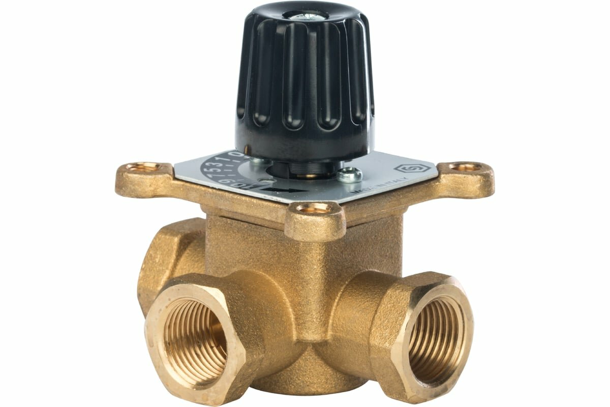 Клапан STOUT 3-х ходовой смесительный 1/2" (ВР) KVs 2.5, SVM-0003-011502