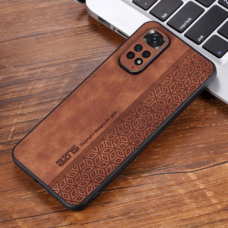 Чехол для Xiaomi Redmi Note 11 Note 11S(Сяоми Редми Ноут 11 и Ксиаоми Редми Нот 11с)Роскошная кожа чехол