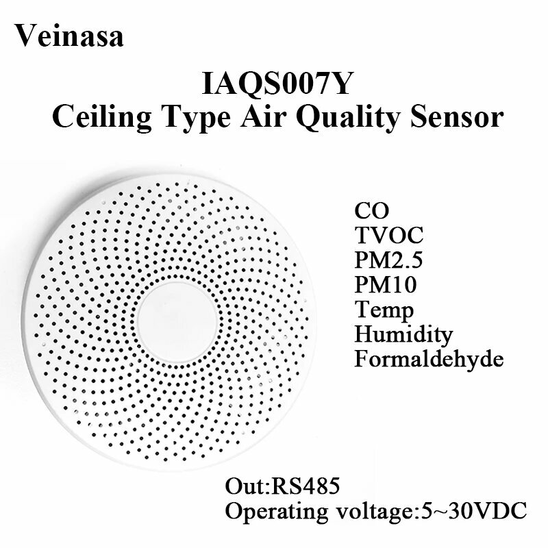 Датчик качества воздуха Veinasa IAQS007Y 7-в-1 IAQS007Y-RS485