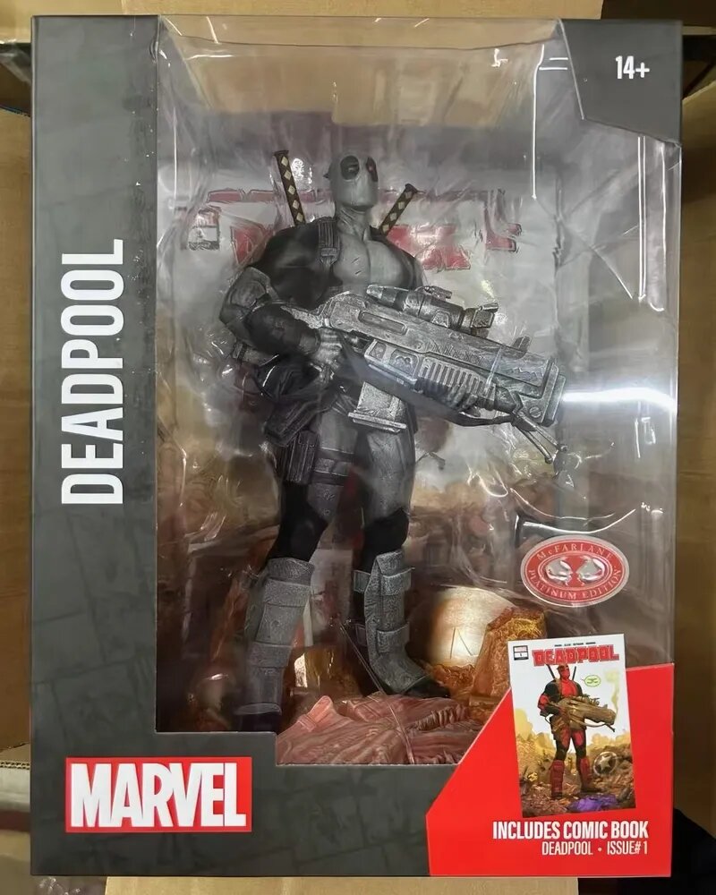 Фигурки McFarlane Toys - Marvel, Deadpool (variant version), 12-inch movable model — фото 1