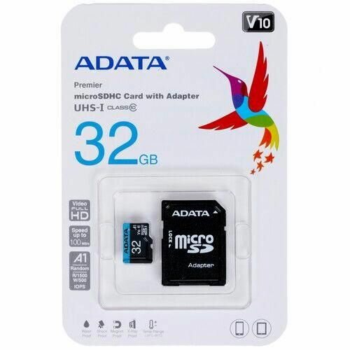Карта памяти microSDHC, объем 32 ГБ, практичный