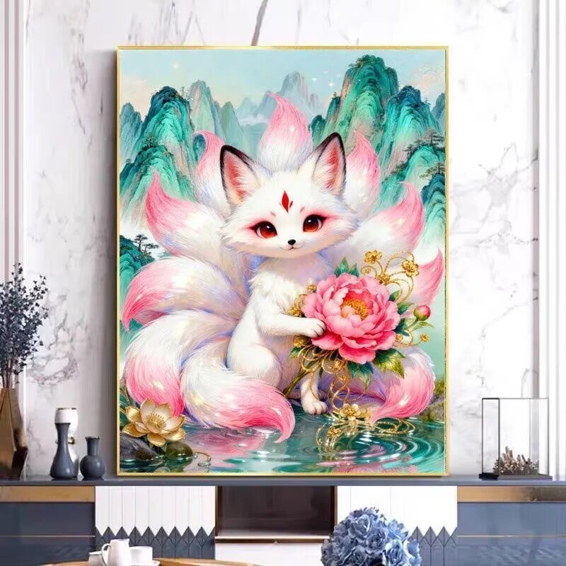 Наборы для вышивания крестом JOYAUTUM мультфильм 9CT/11CT 11CT 50x67cm