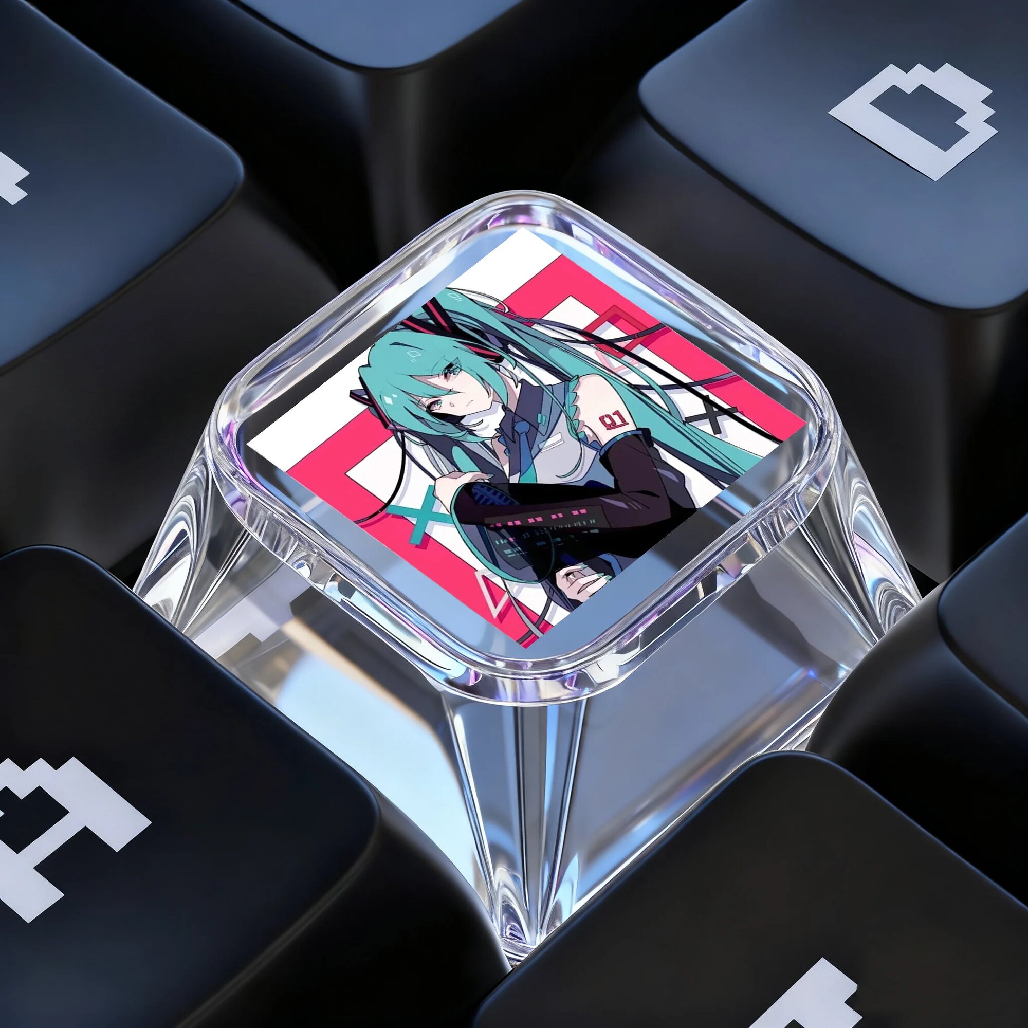 Колпачки для клавиш Bandai аниме Хацунэ Мику 04