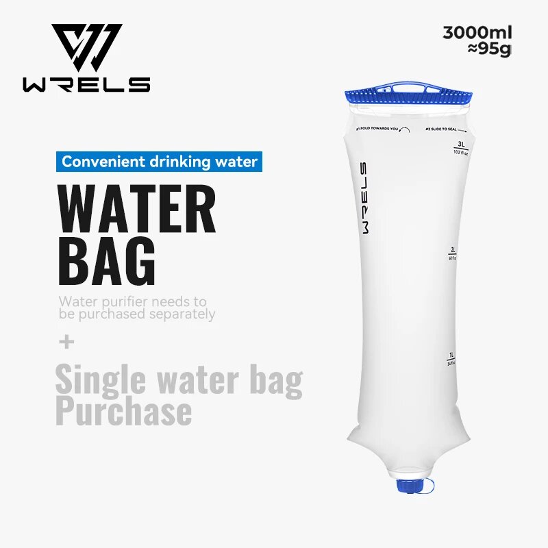 Складной фильтр-мешок WRELS 3л Белый, White 3L