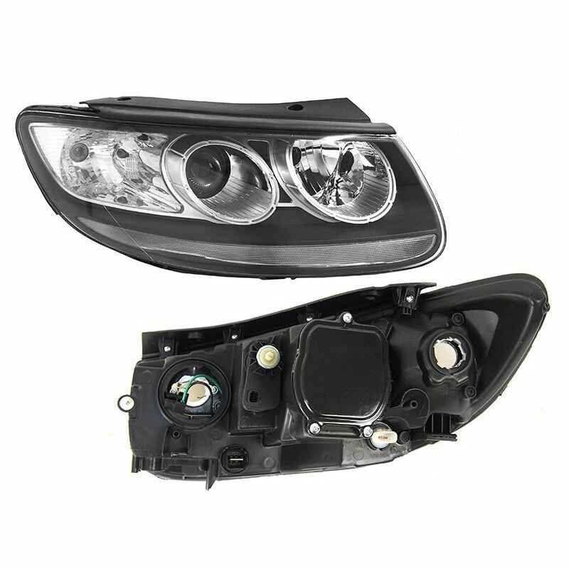 Фара правая для Hyundai Santa Fe 2 2006-2012, Хендай Санта Фе 2 фара правая SAT ST-221-1144R-LDEM2, oem 921022B020