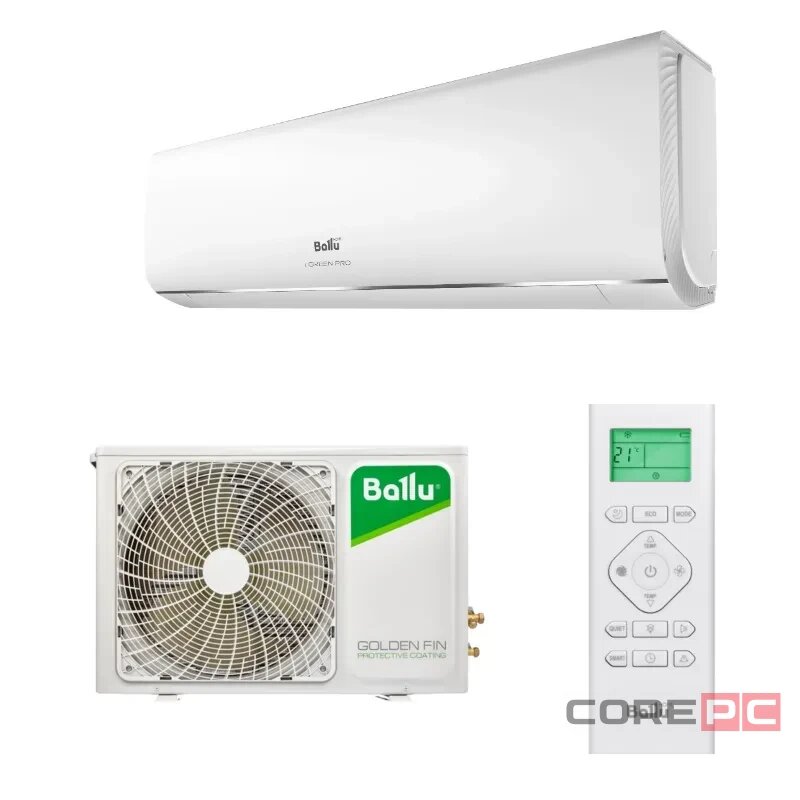 Кондиционер настенный Ballu iGreen Pro BSAG-12HN8, сплит-система