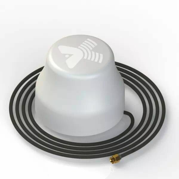 Антенна Magnita-1 (SMA) белая антэкс - универсальная автомобильная (4G/3G/2G/Wi-Fi)