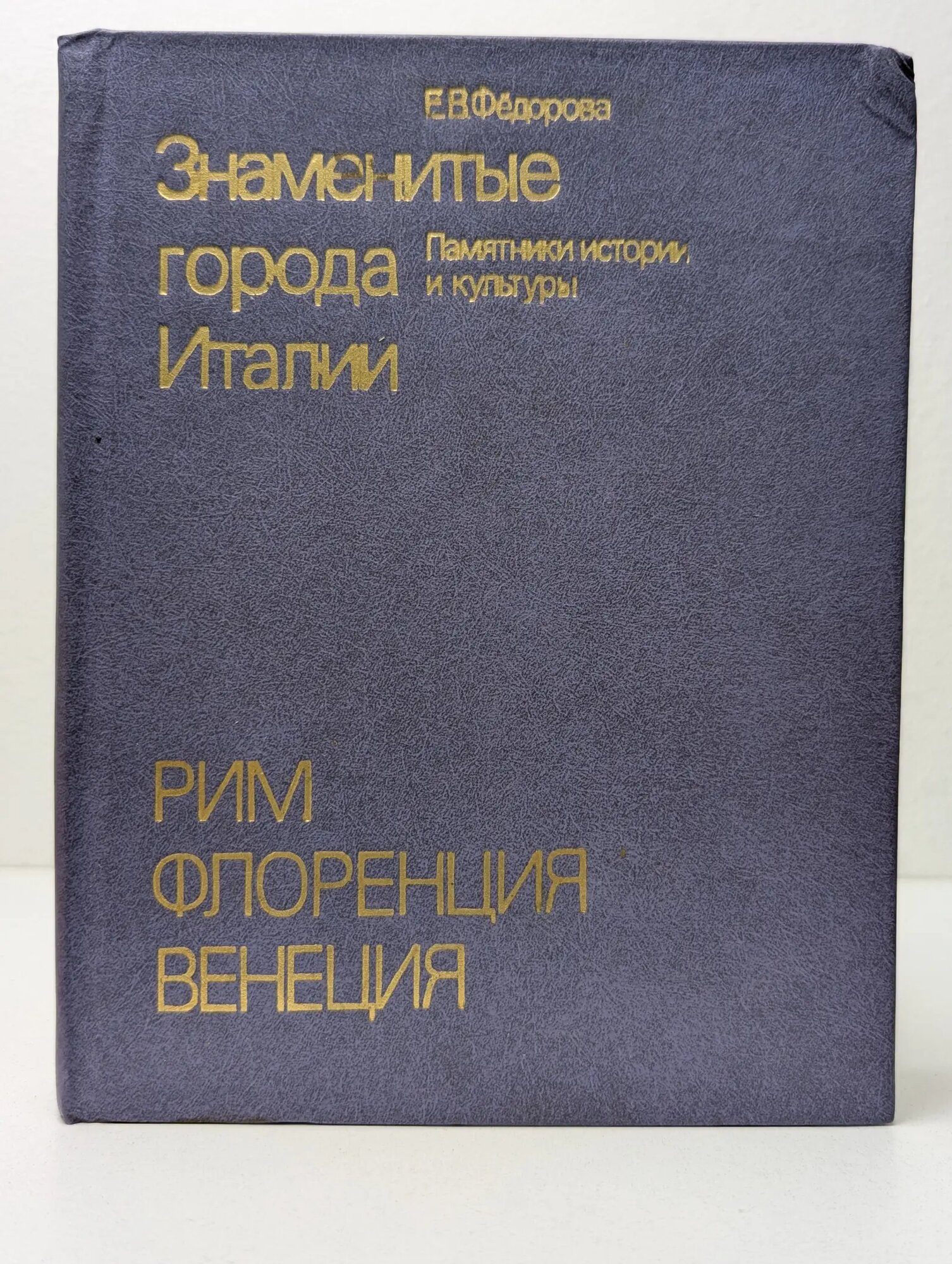 Памятники истории и культуры. Знаменитые города Италии. Рим. Флоренция. Венеция Федорова Елена Васильевна 1985