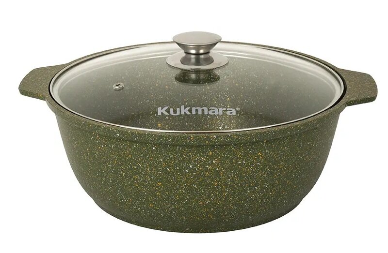 Кастрюля-жаровня 4л Kukmara Ж41TSML Trendy style малахитовый