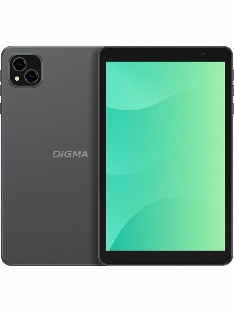 8" Планшет Digma G8 3/32 GB SC9863A 4G, 1280 x 800, Android 15 Go, темно-серый (da6b8p02)