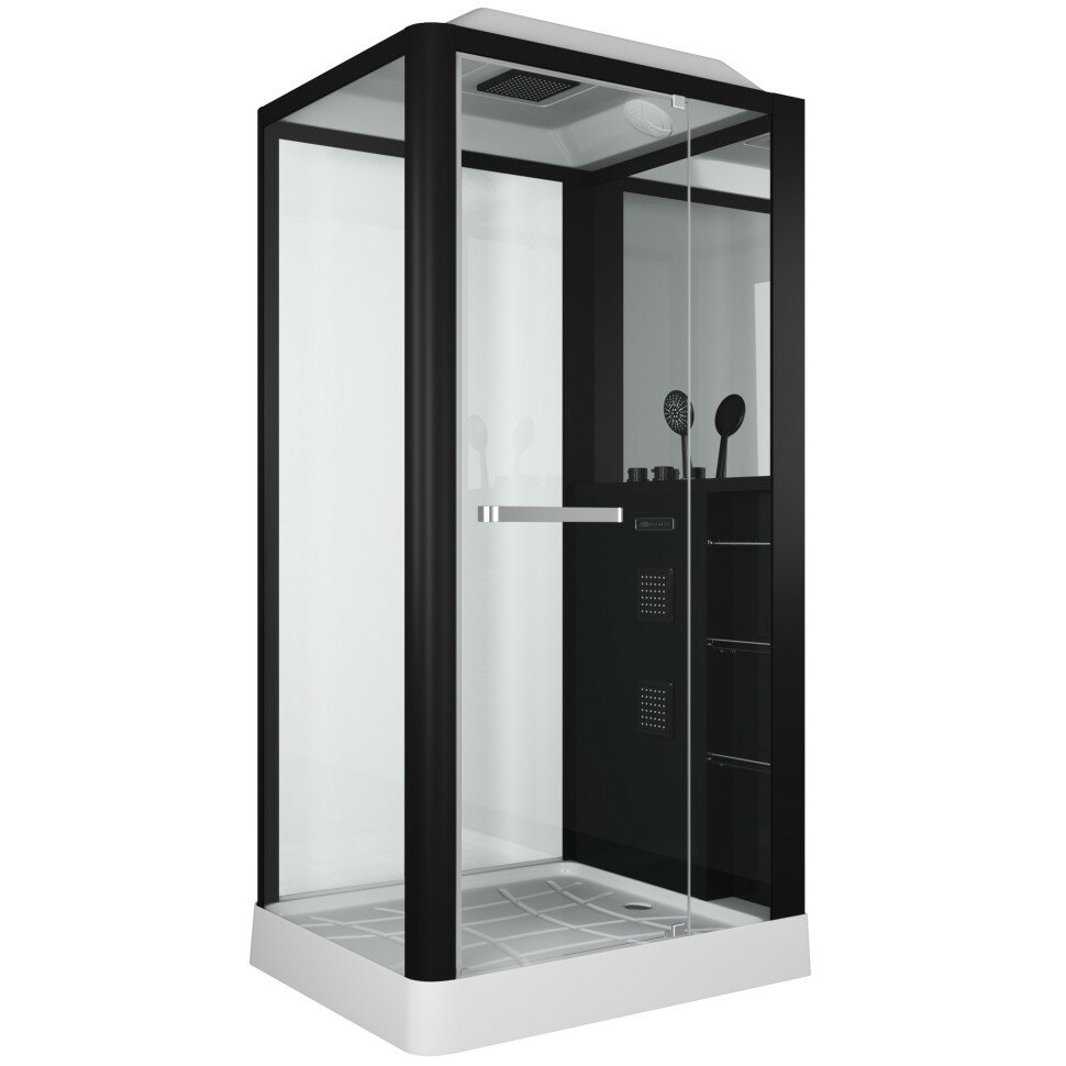 Душевая кабина Grossman Alba GR223 (90x110x225) дверь распашная,3 места