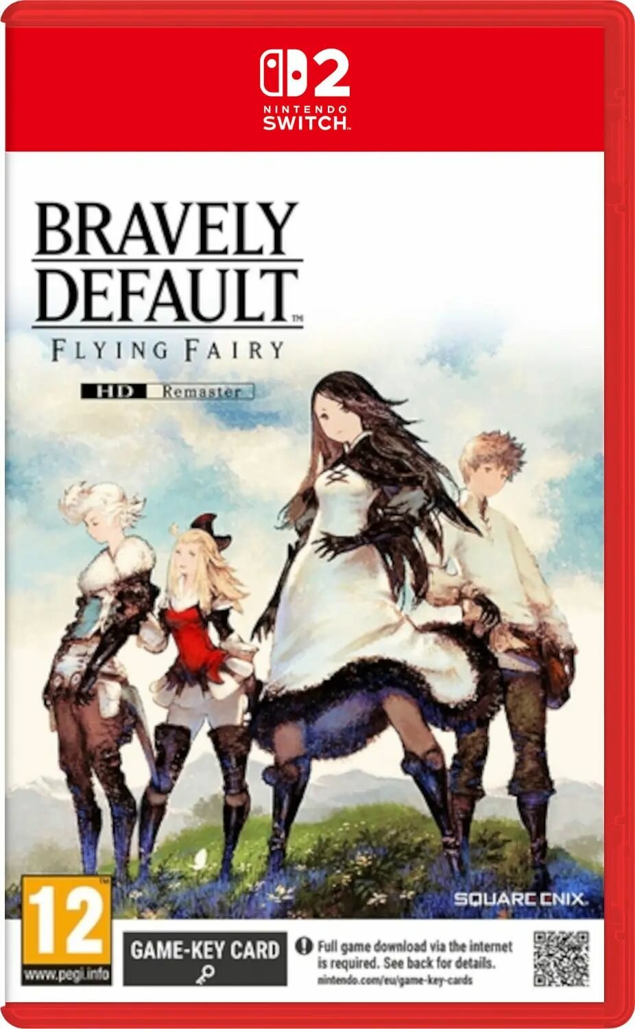 Игра Bravely Default Flying Fairy HD Remaster для Nintendo Switch 2, английская версия