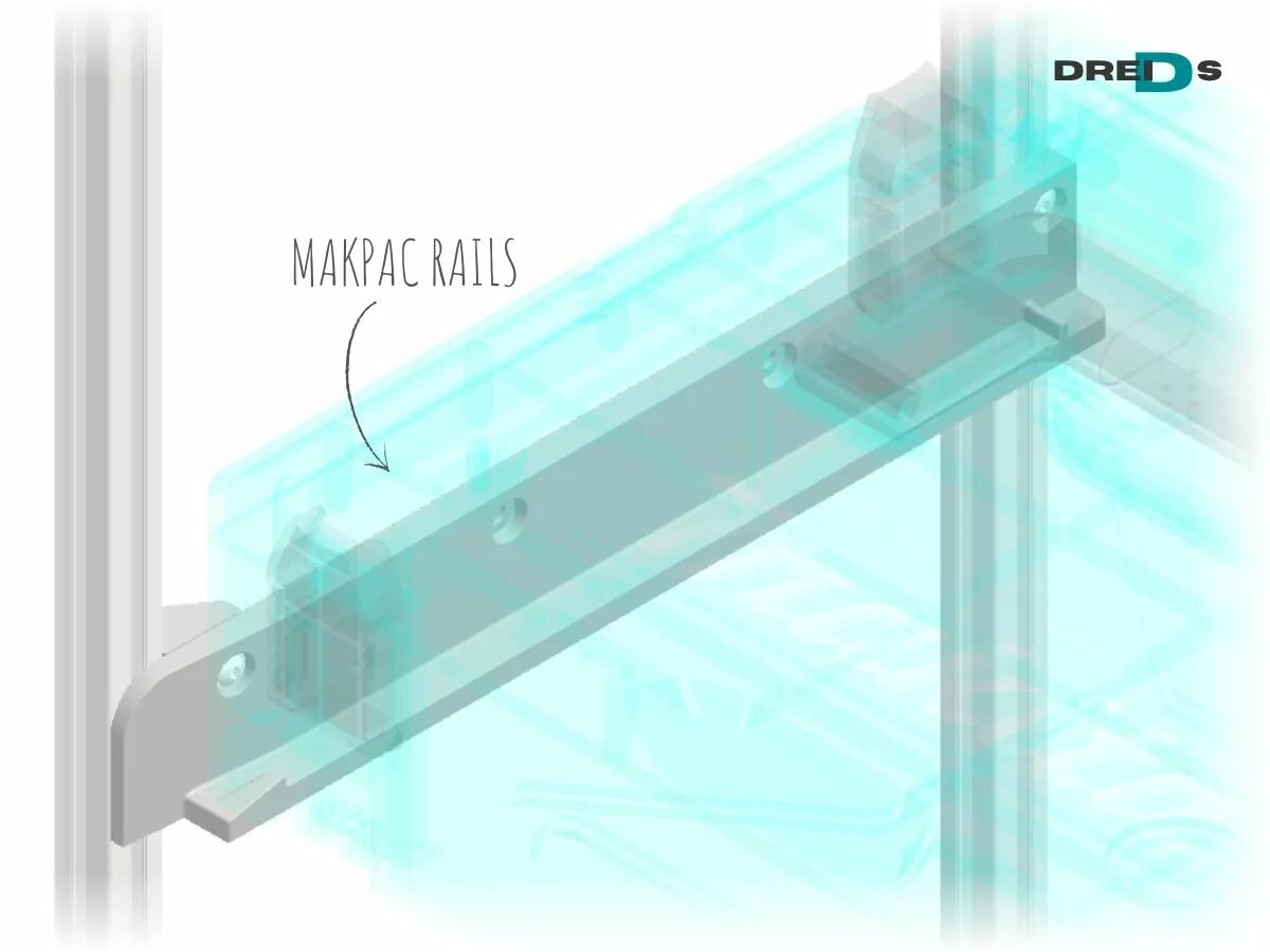 Органайзер, для хранения Makita, 3DOPRU арт. MK-2636997