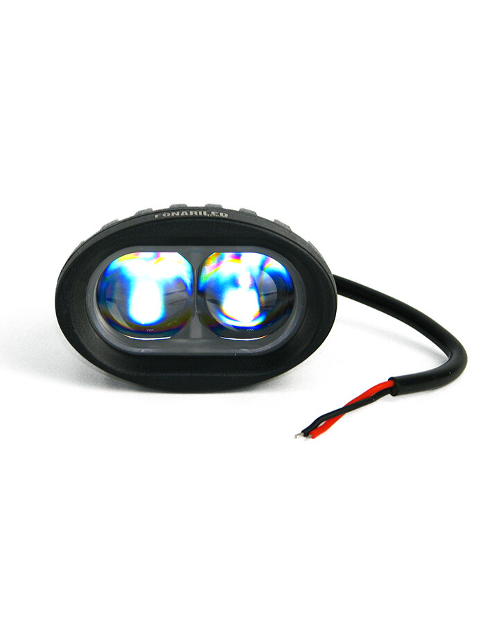 Светодиодная фара G02B-20W SPOT Blue, синий дальний свет 12/24V