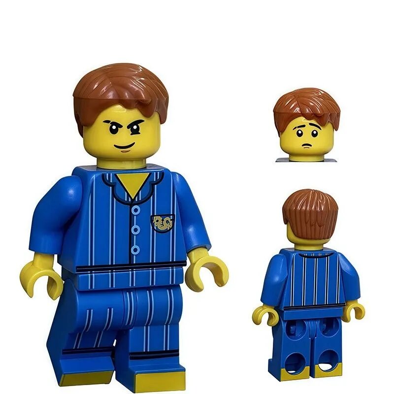 Минифигурка Ниндзяго Джей в пижаме совместима с LEGO, набор для творчества и игр