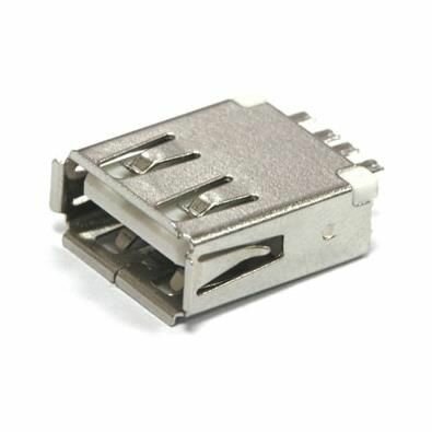 Разъем USB Гнездо на плату USBA-FA