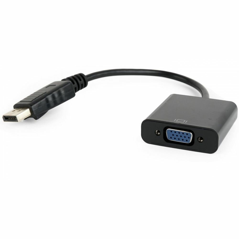 Адаптер-переходник Cablexpert A-DPM-VGAF-02 0.15м DisplayPort/VGA чёрный