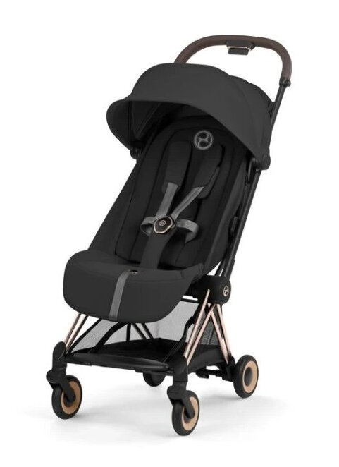 Прогулочная коляска Cybex Coya rosegold sepia black comfort