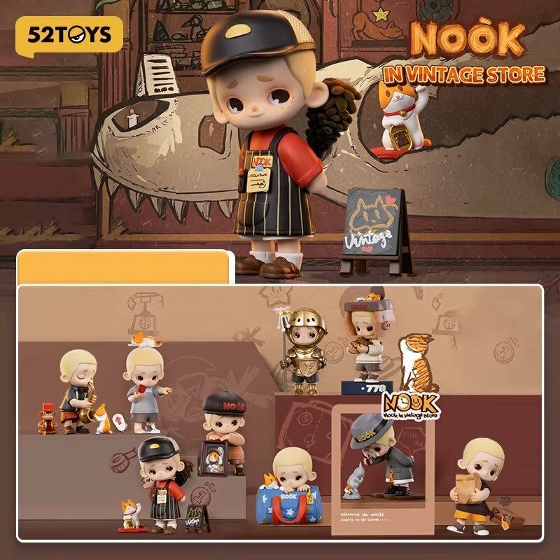 Коллекционная фигурка Nook, серии "Винтажная лавка", 12cм, 12-52TOYS-202607, Blind Box, 52 Toys, 15+