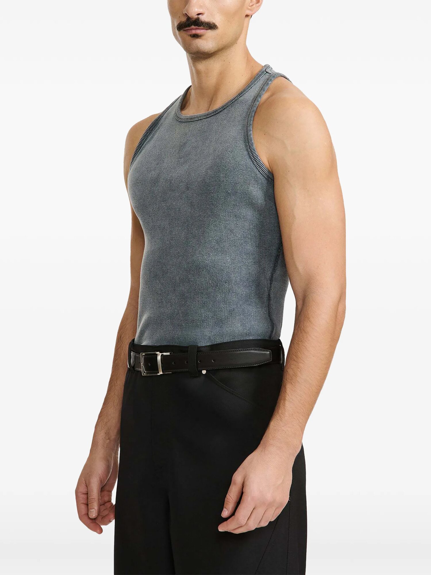 Топ LGN LOUIS GABRIEL NOUCHI Washed-effect ribbed tank top