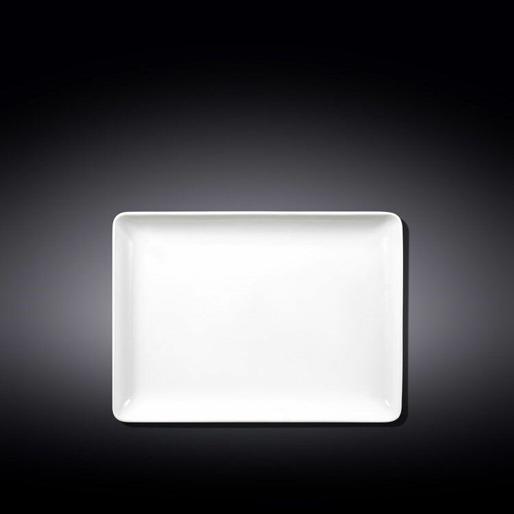 Блюдо плоское прямоугольное 23,5x17 см. Стелла (Stella). Wilmax