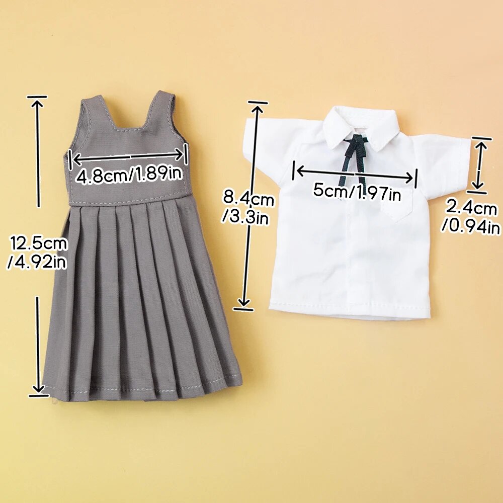 Комплект школьной одежды для кукол Blyth Clothing Set-5
