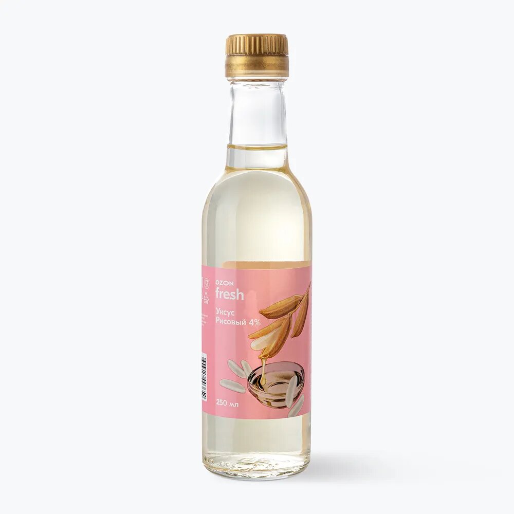 Уксус рисовый 4%, 250 мл, Ozon fresh